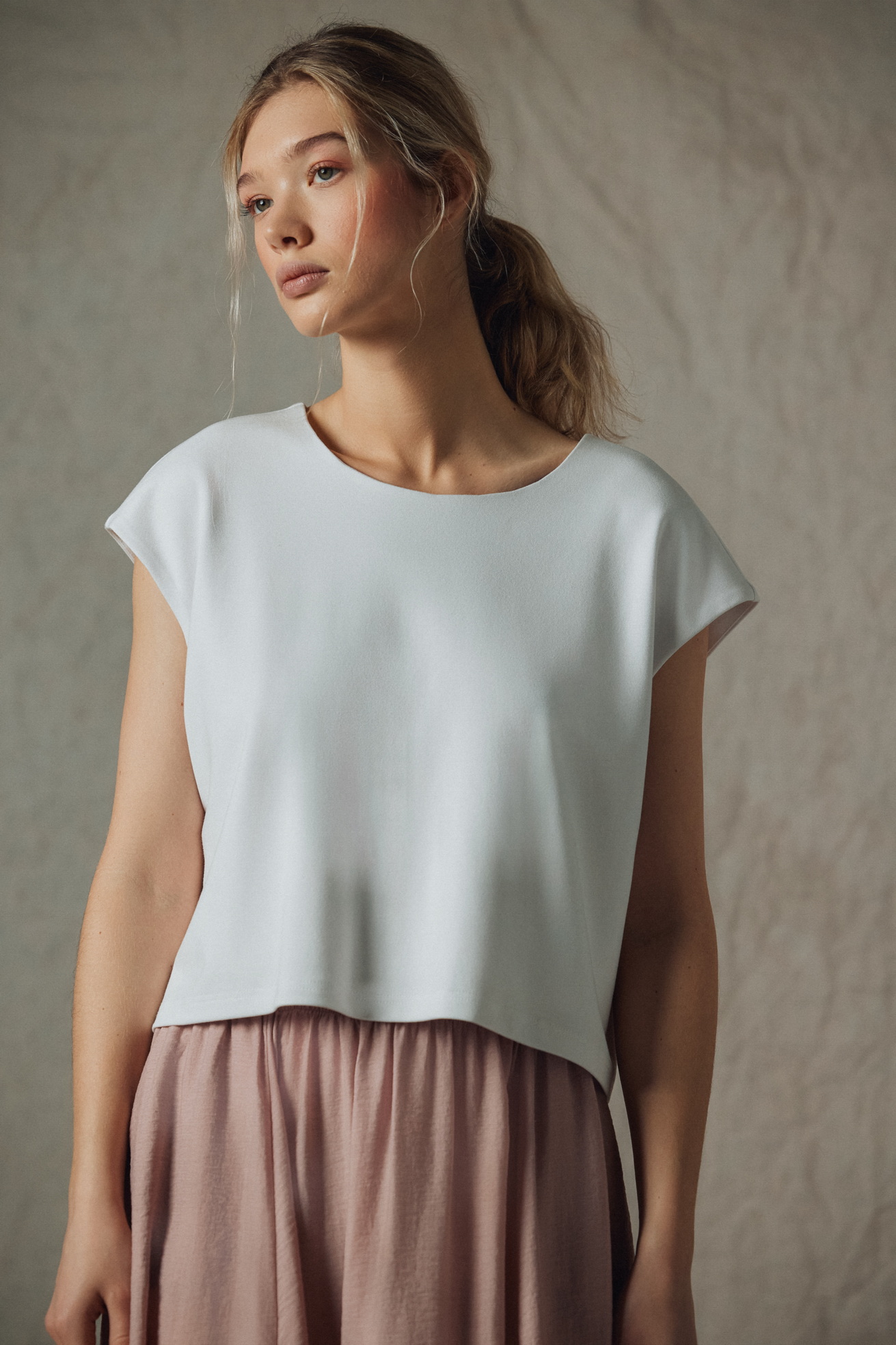 T-shirt Andine ecru - TOVA